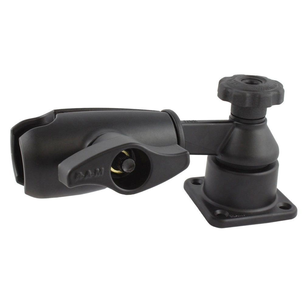 RAM Horizontal Swing Arm Mount with Single Socket Arm - Mounts ...