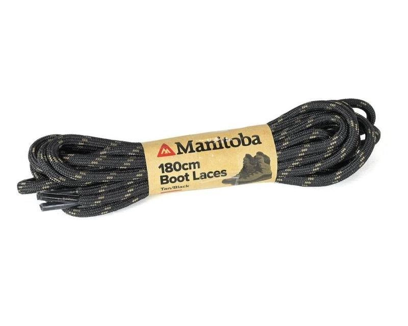 Manitoba Clothing Boots Laces Black/Brown - Accessories & Care Products ...
