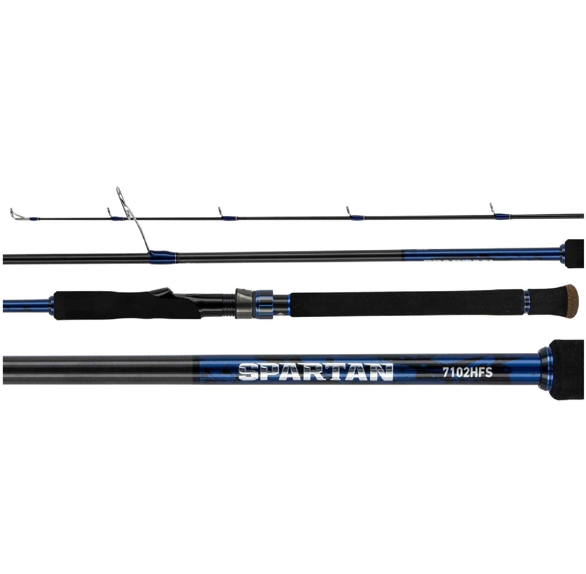 Daiwa Spartan II S82-8/10SB Extra Heavy Spin Boat Rod 8ft PE 8-10 2pc ...
