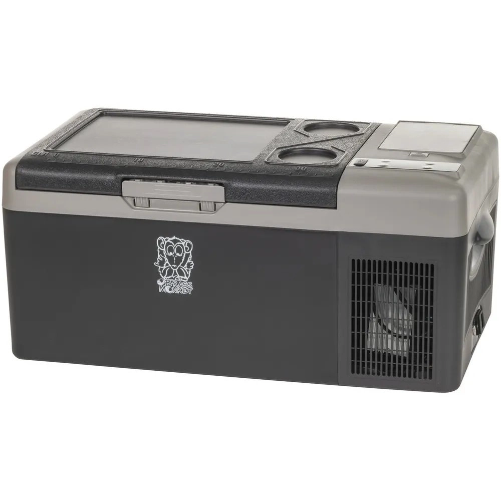 Brass Monkey Portable Fridge/Freezer with Battery Compartment 15L 12 ...