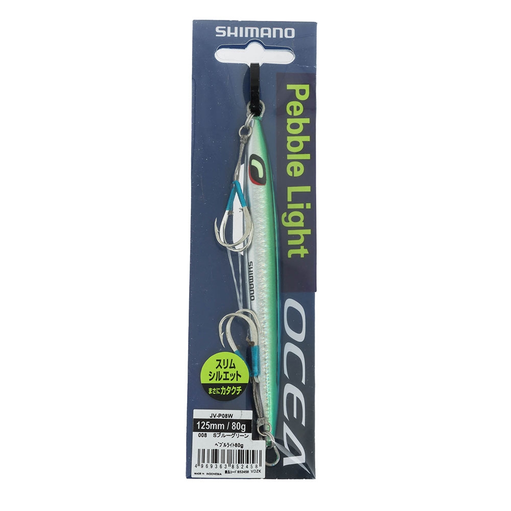 Shimano Ocea Pebble Light Micro Jig 80g Blue Green - Jigs - Jigs ...