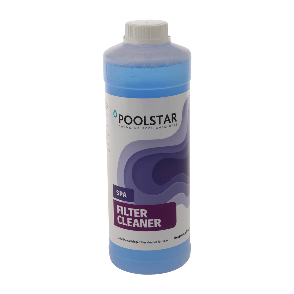 Poolstar Spa and Hot Tub Alkaline Solution Cartridge Filter Cleaner 1L ...