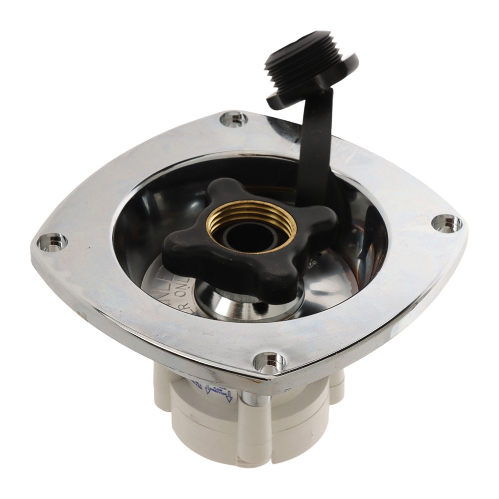 Shurflo Mains Water Inlet Pressure Regulator Chrome 50PSI - Pumps ...