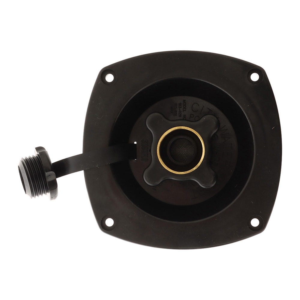 Shurflo Mains Water Inlet Pressure Regulator Black 50PSI - Valves ...