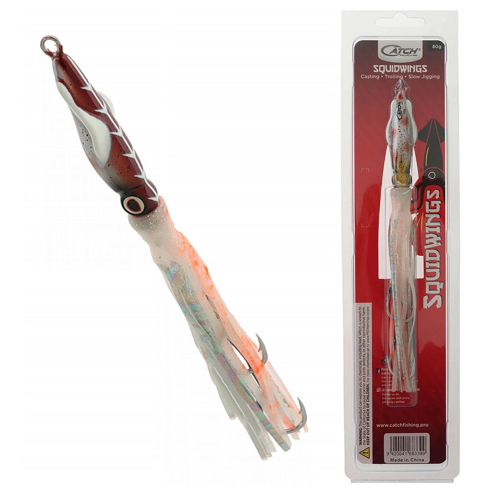 Catch Squidwings Inchiku Skirted Jig 100g Dark Shadow - Slider / Kabura ...