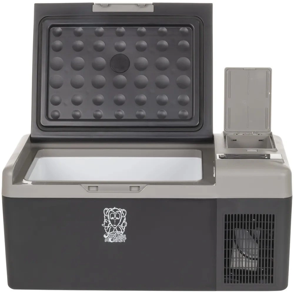 Brass Monkey Portable Fridge/Freezer with Battery Compartment 15L 12 ...