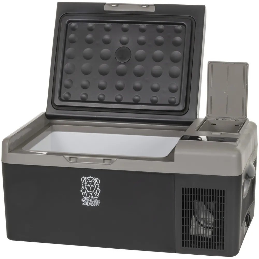 Brass Monkey Portable Fridge/Freezer with Battery Compartment 15L 12 ...
