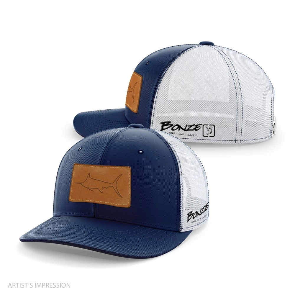 Bonze Marlin Patch Trucker Cap Navy Blue - Caps - Hats, Caps & Beanies ...