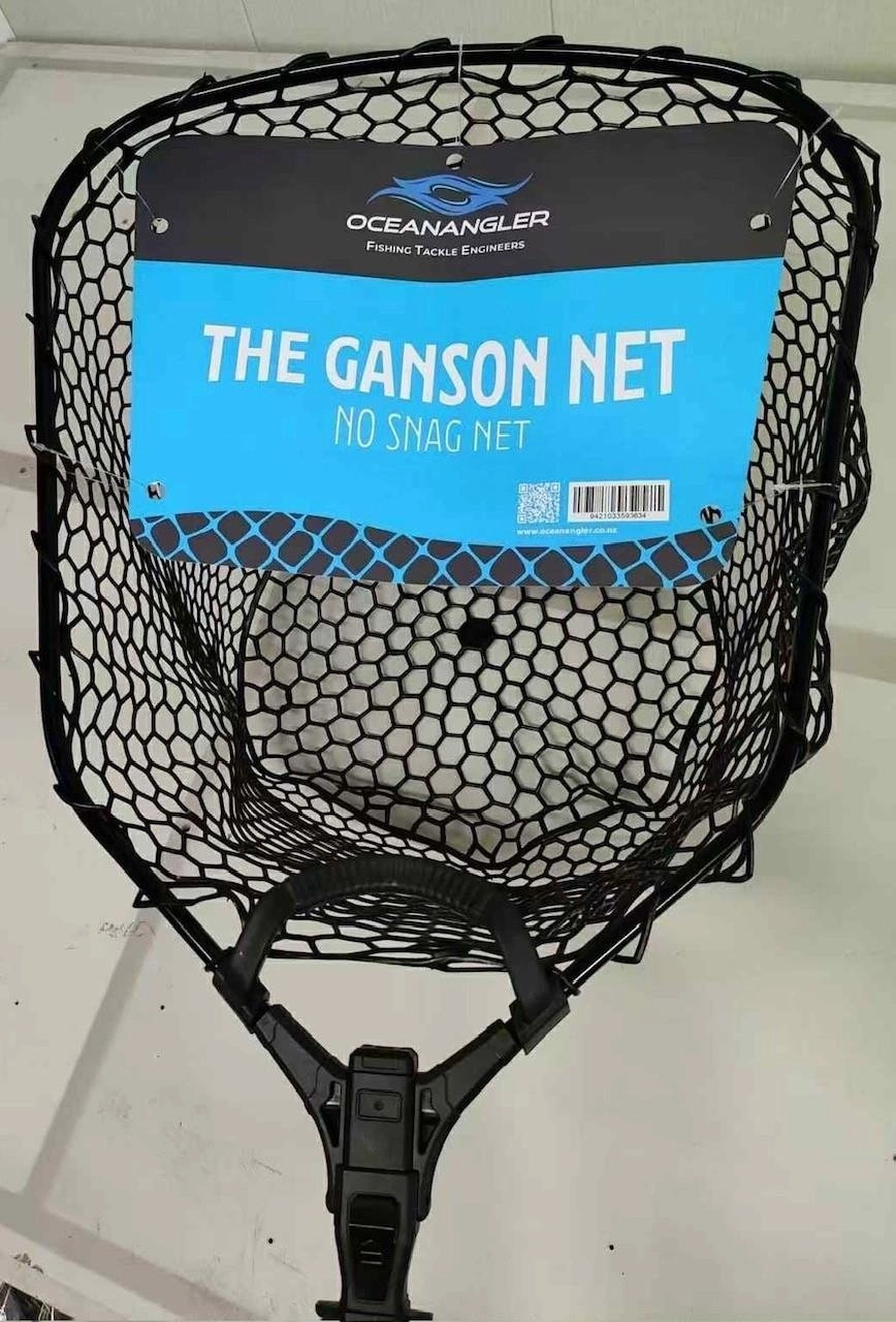 Ocean Angler The Ganson Telescopic No-Snag Rubber Landing Net - Landing ...