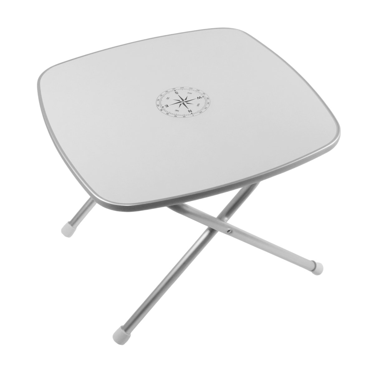Oceansouth Portable Aluminium Folding Deck Table 61 x 61 x 49cm - Boat ...