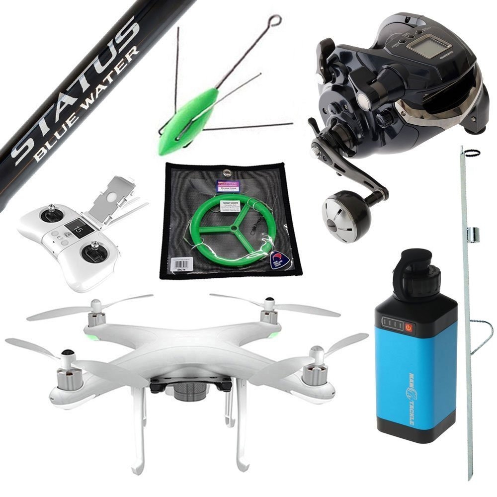 Buy Condor A22S Shimano Electric Reel Drone Fishing Package 8ft 15-24kg ...