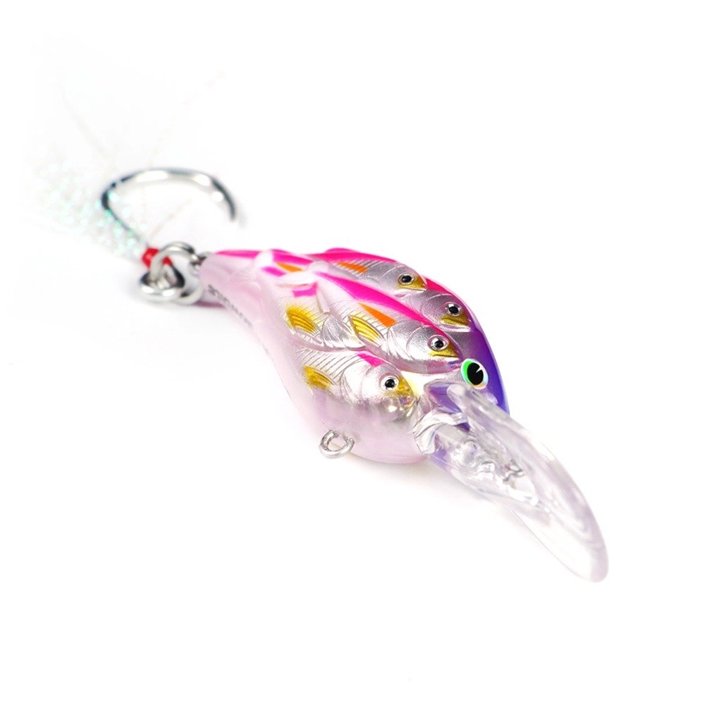 Glowbite Gangsta Trolling Lure with Sonic Rattle 115mm - Bibbed Lures ...