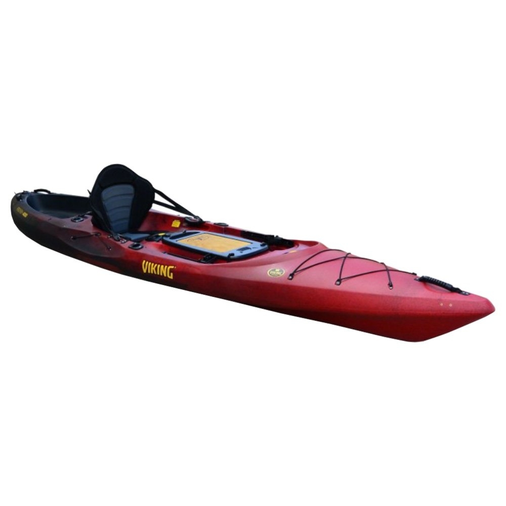Viking Profish 400 Lite Fishing Kayak with Paddle 4.1m Lava ...