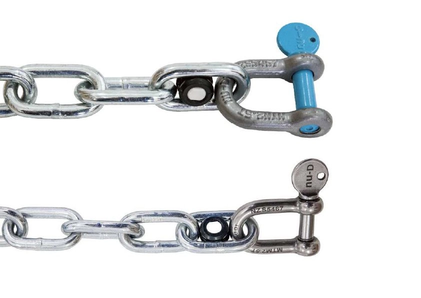 NU-D Shackle Lock for Chain 14.5mm - 16mm Qty 2 - Shackles, Thimbles ...